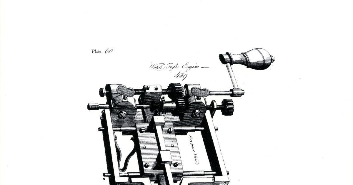 Early Lancashire Watch Fusee Engines Antiquarian Horological Society